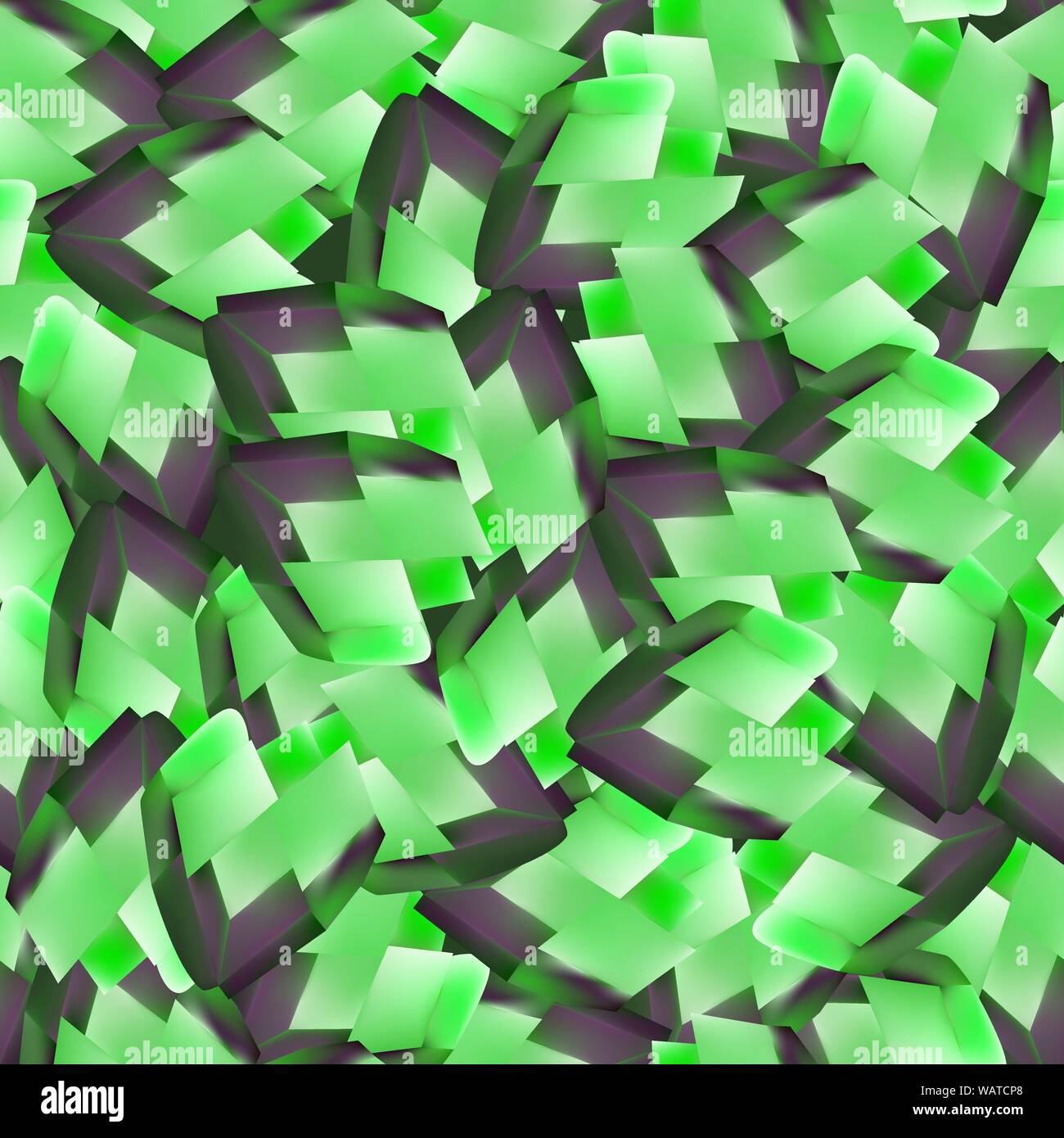 Green diamond shape. Seamless pattern background. Vector illustration ...
