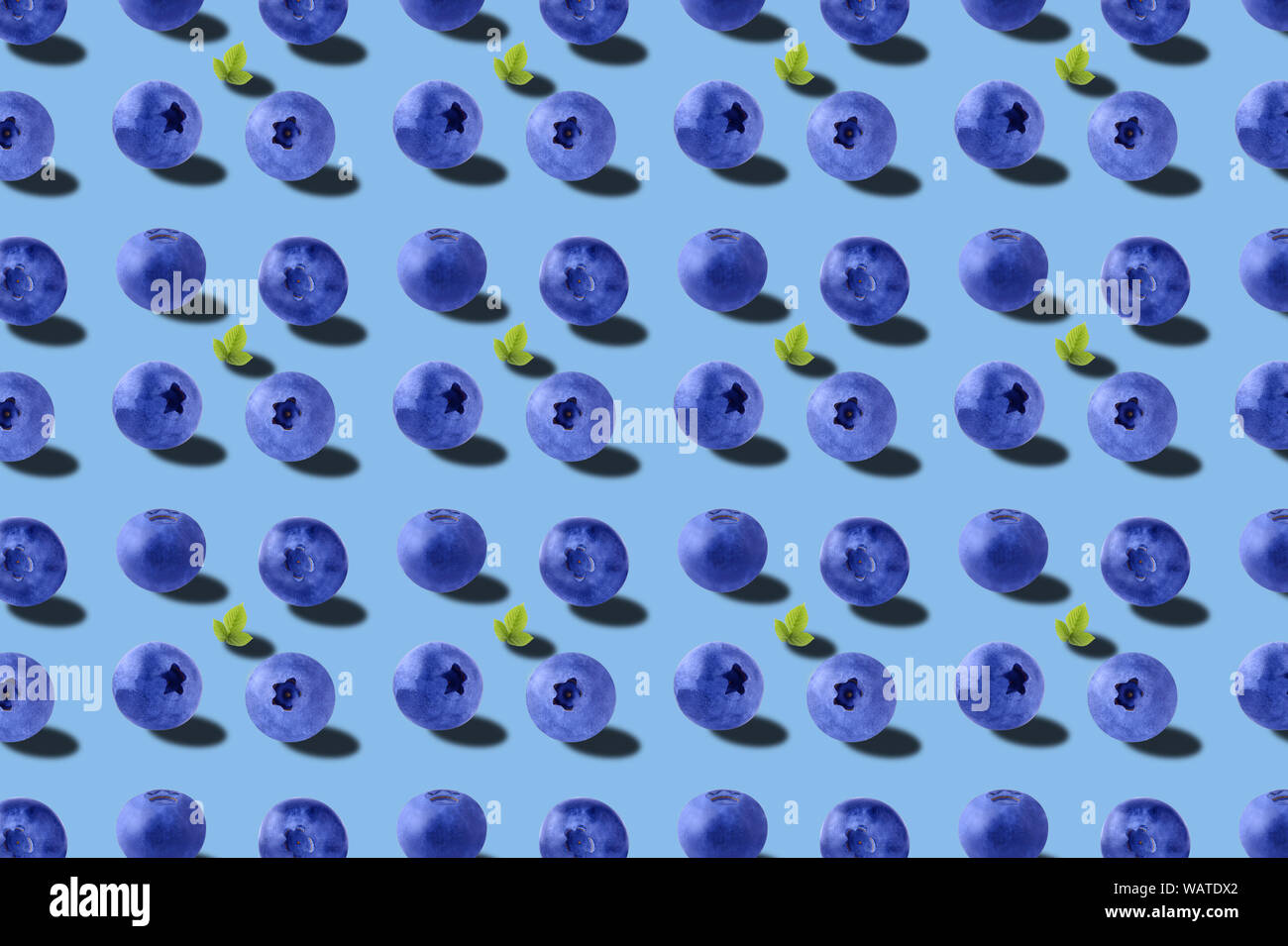 Vivid fruit pattern of fresh berries background Stock Photo - Alamy