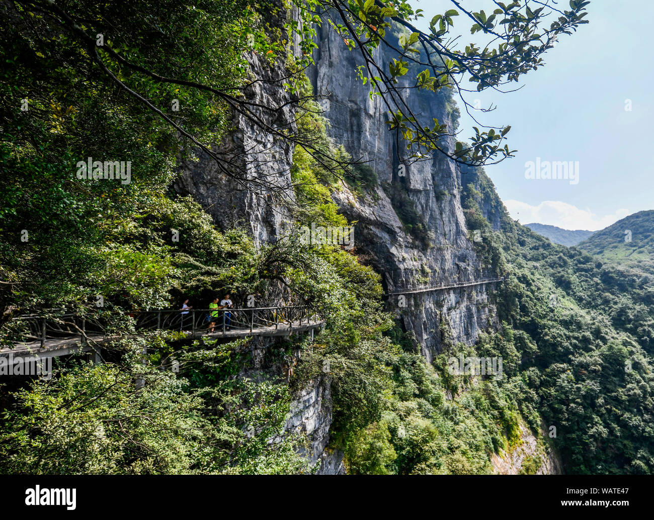 Chongqing. 20th Aug, 2019. Photo taken on Aug. 20, 2019 shows the ...