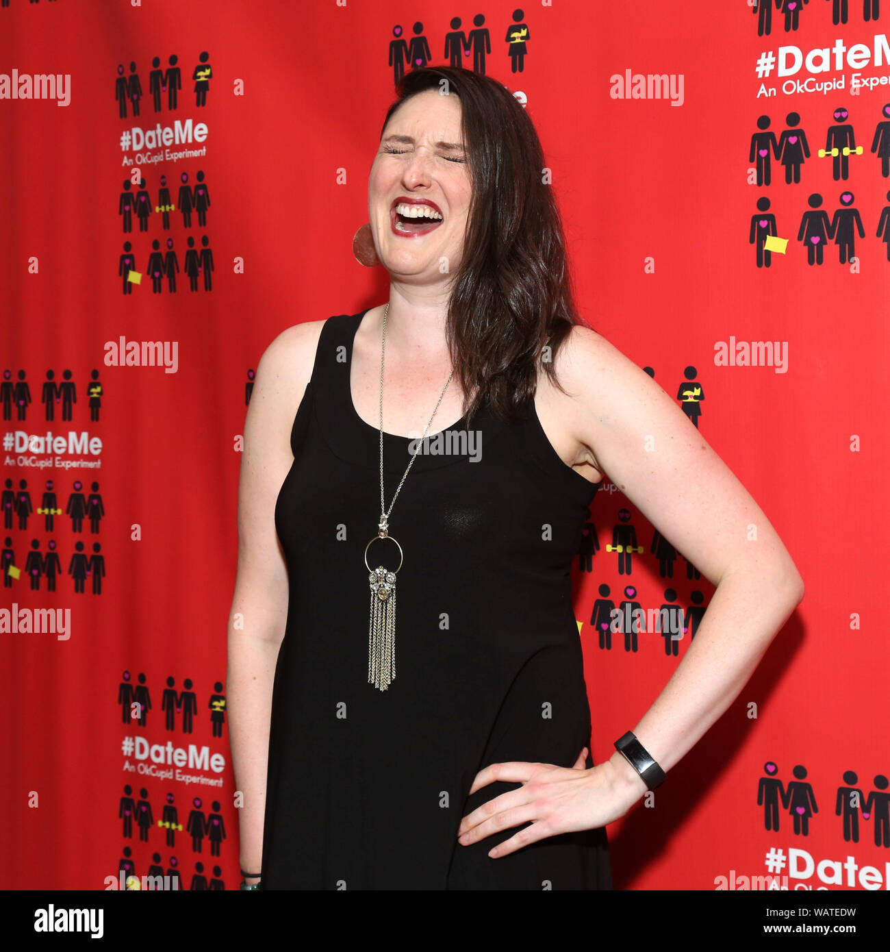 Opening night party for #Date Me: An OKCupid Experiment held at Esca ...