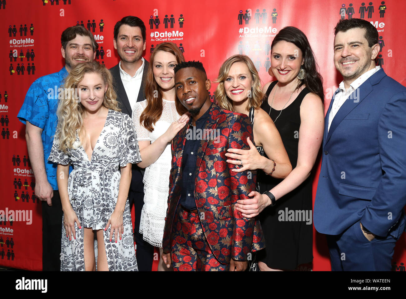 Opening night party for #Date Me: An OKCupid Experiment held at Esca ...