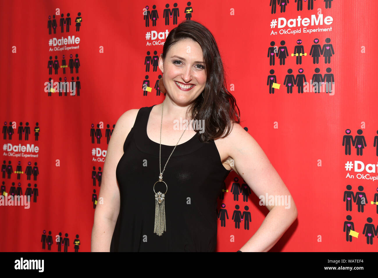 Opening night party for #Date Me: An OKCupid Experiment held at Esca ...