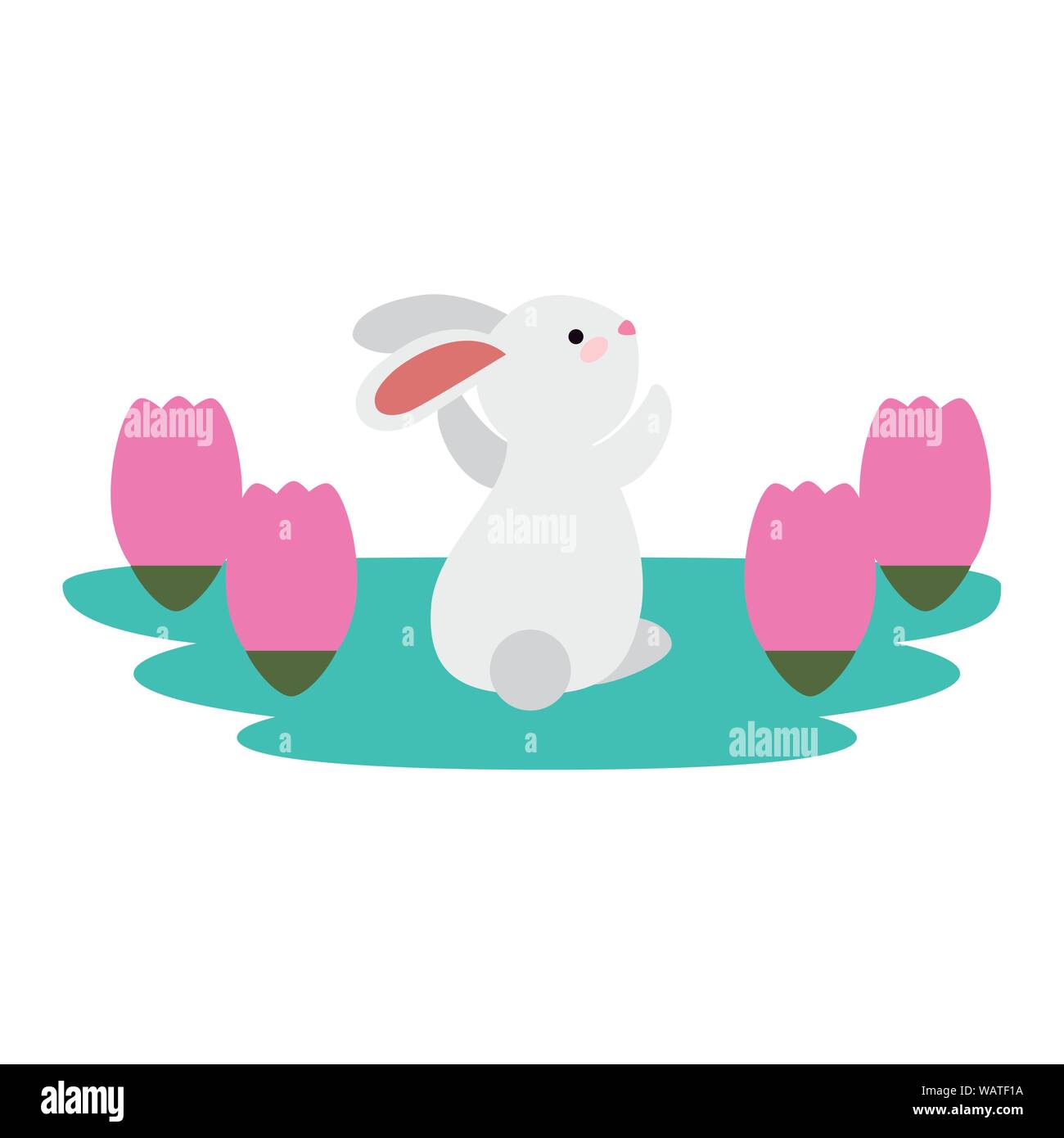 Small cute roses Stock Vector Images - Alamy