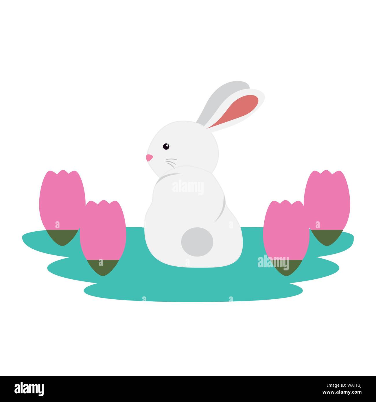 Small cute roses Stock Vector Images - Alamy