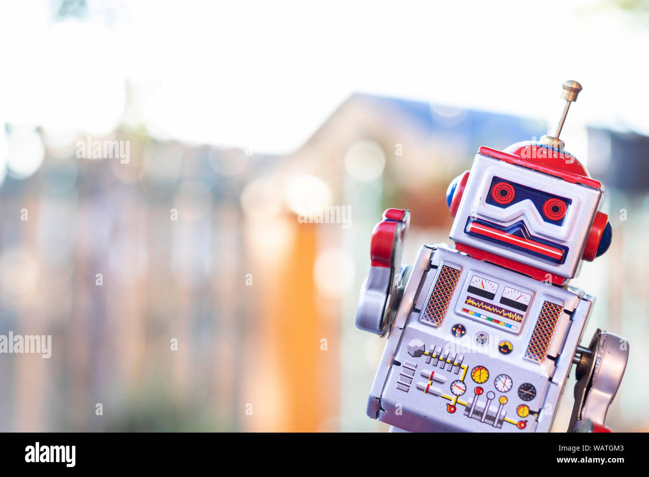 Retro Robots High Resolution Stock Photography and Images - Alamy