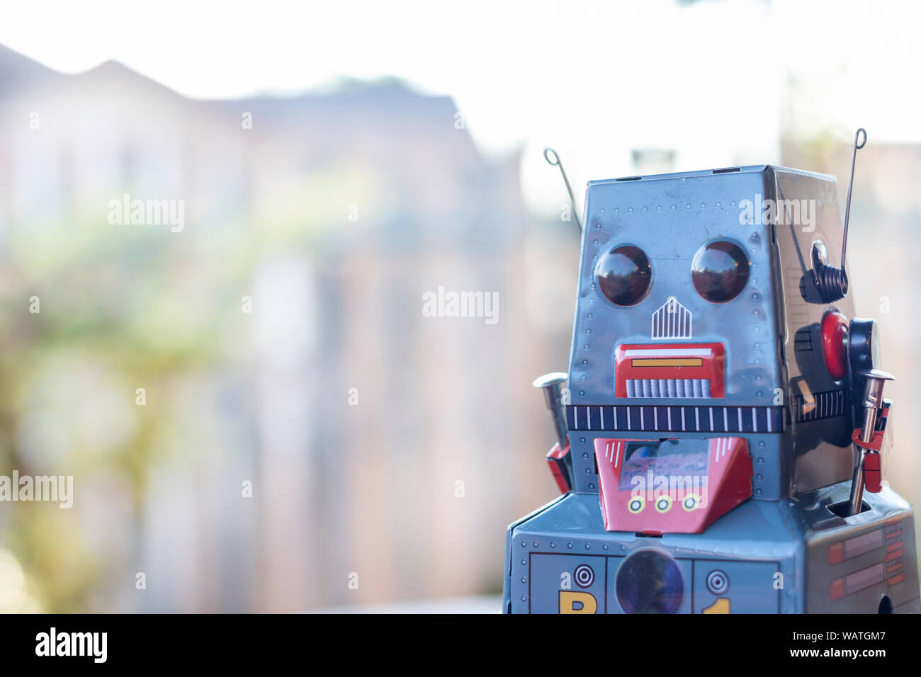 Retro Robots High Resolution Stock Photography and Images - Alamy