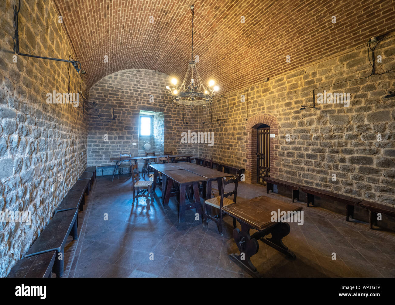 Montalcino (Italy) - The awesome historical center of the medieval and ...