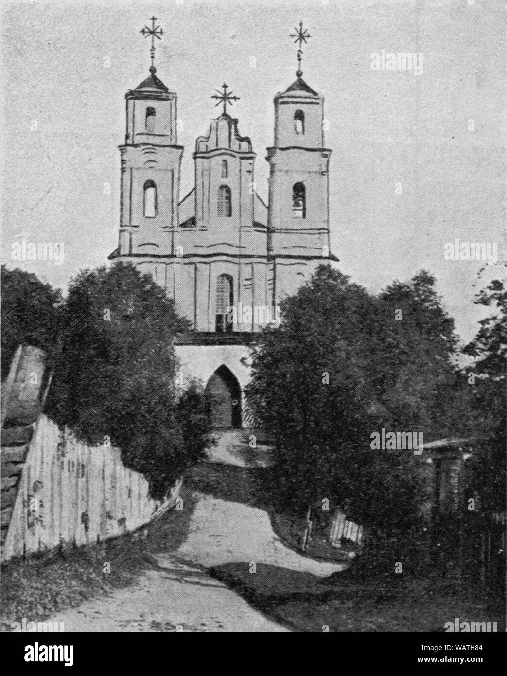 Druja, Prydrujsk, Fara. Друя, Прыдруйск, Фара (1913 Stock Photo - Alamy