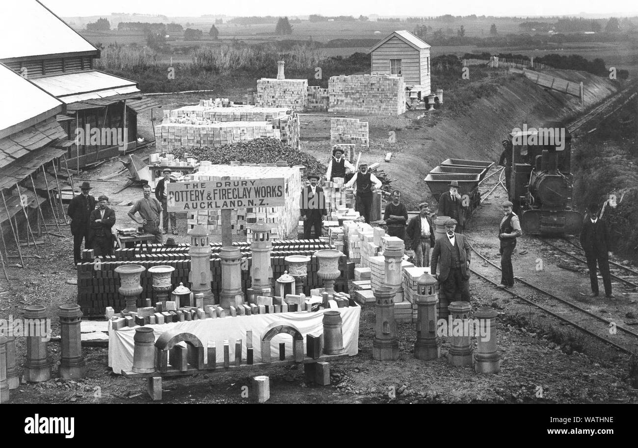 Drury Pottery railway Stock Photo - Alamy