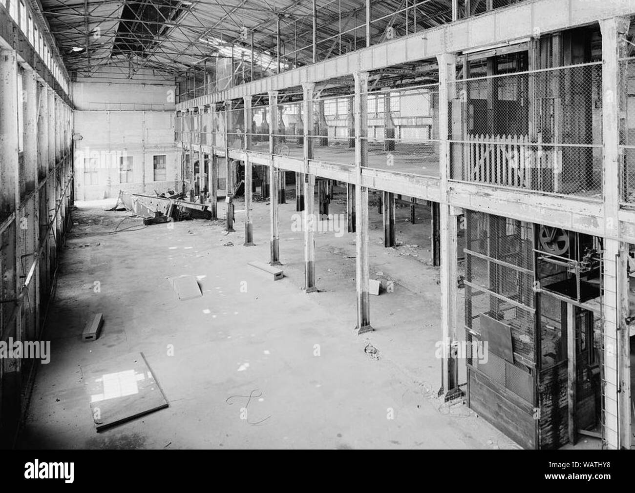 Dry Dock Engine Works Machine Shop Interior 2002 Stock Photo - Alamy