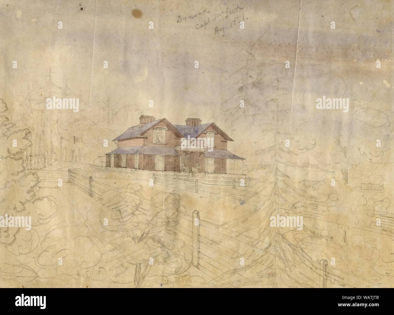 1851 cottage hi-res stock photography and images - Alamy