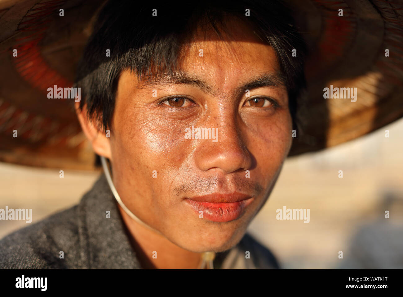 Burmese man with hat in Mandalay, Myanmar (Burma Stock Photo - Alamy Burmese man with hat in Mandalay, Myanmar (Burma Stock Photo - Alamy