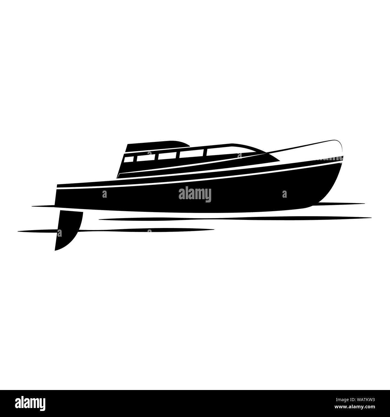Front view of a boat Stock Vector Image & Art - Alamy
