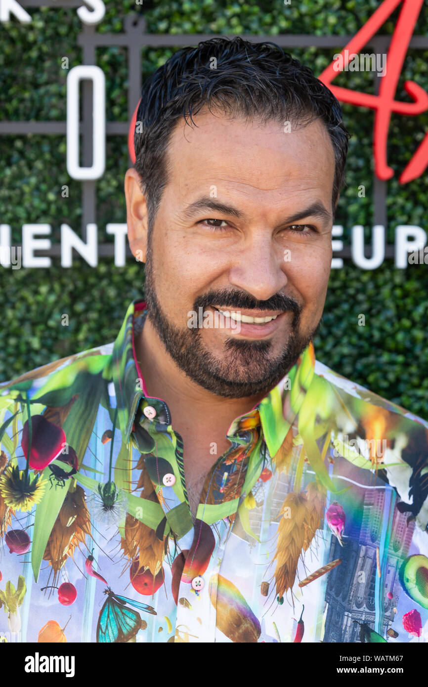 Malibu, USA. 09th August, 2019. Ricardo Estrada arrives at Tanya York ...