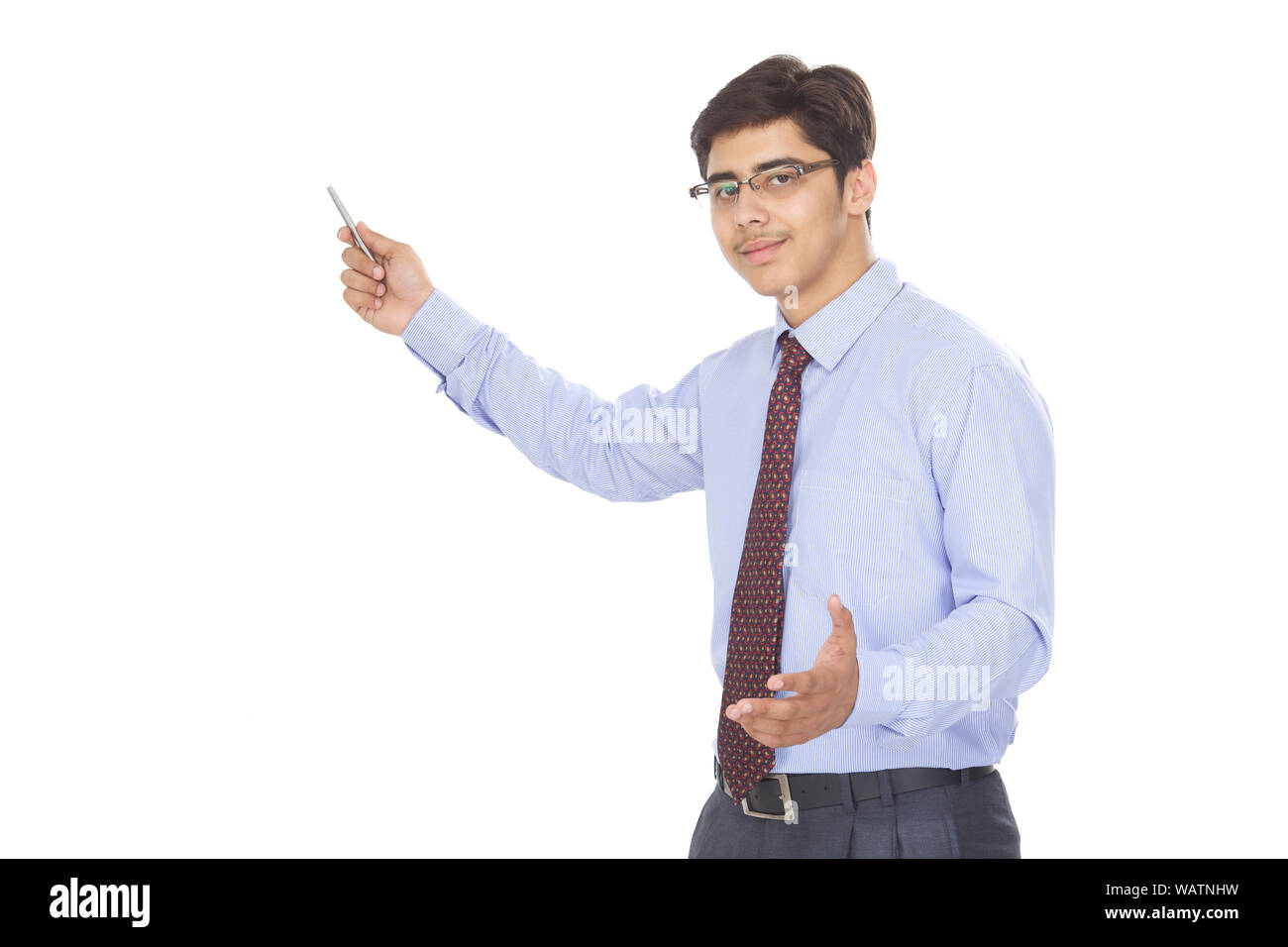 Businessman tie india Cut Out Stock Images & Pictures - Alamy