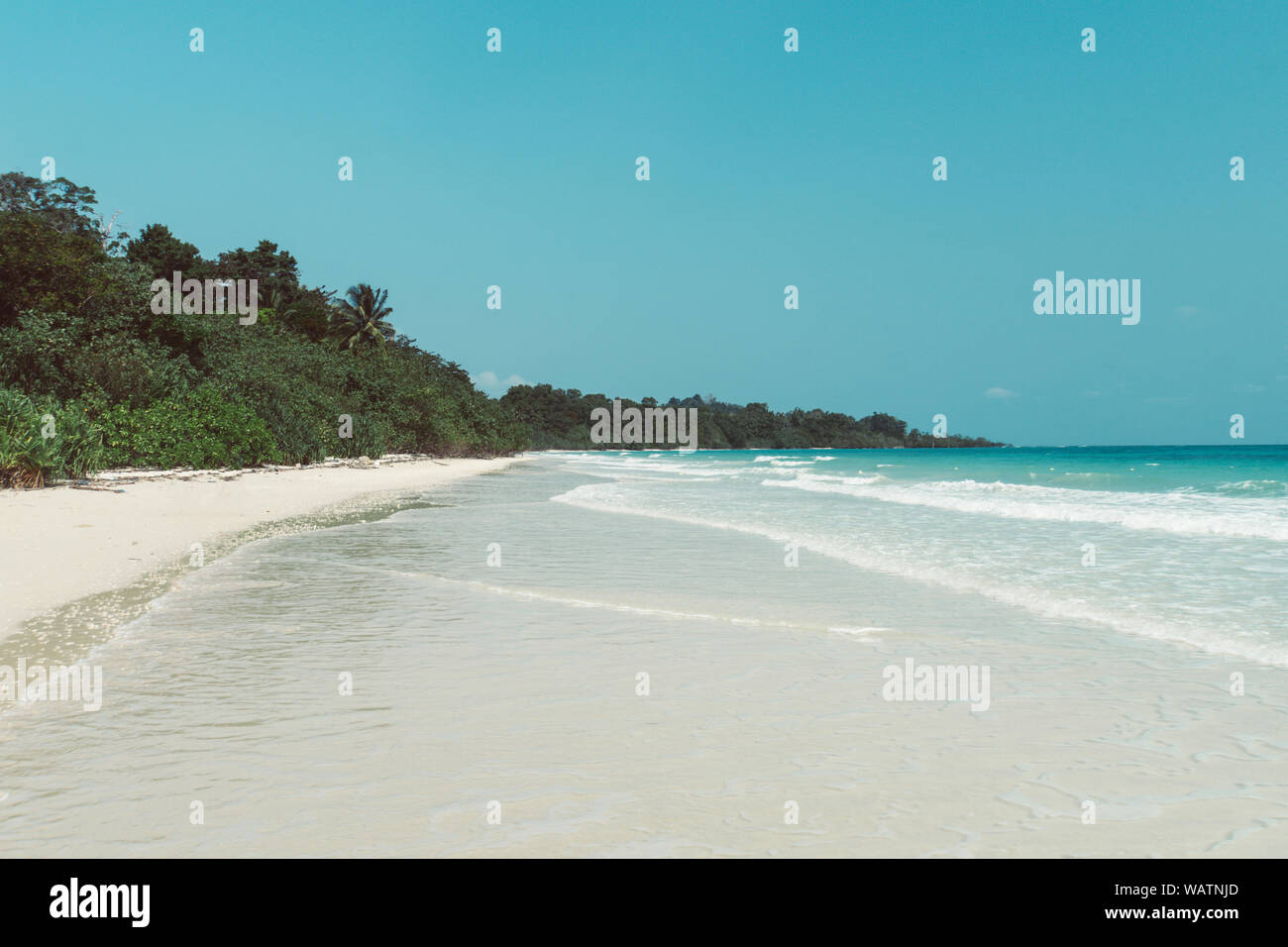 A beautiful picture of the transparent crystal clear sea hi-res stock ...