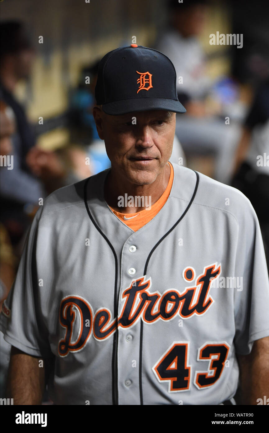 Houston, United States. 17th May, 2019. Detroit Tigers bench coach ...