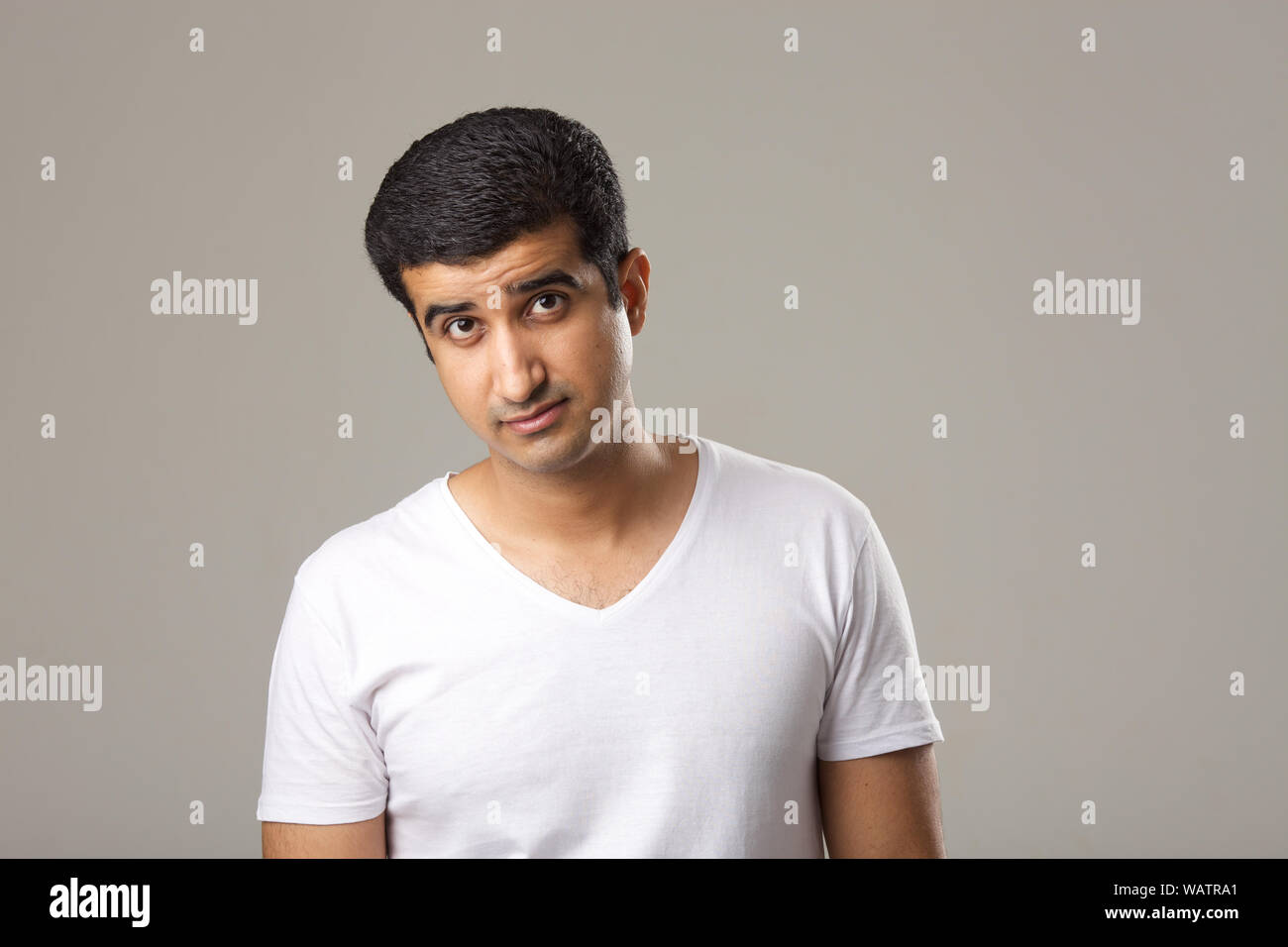 Grown man facial close hi-res stock photography and images - Alamy