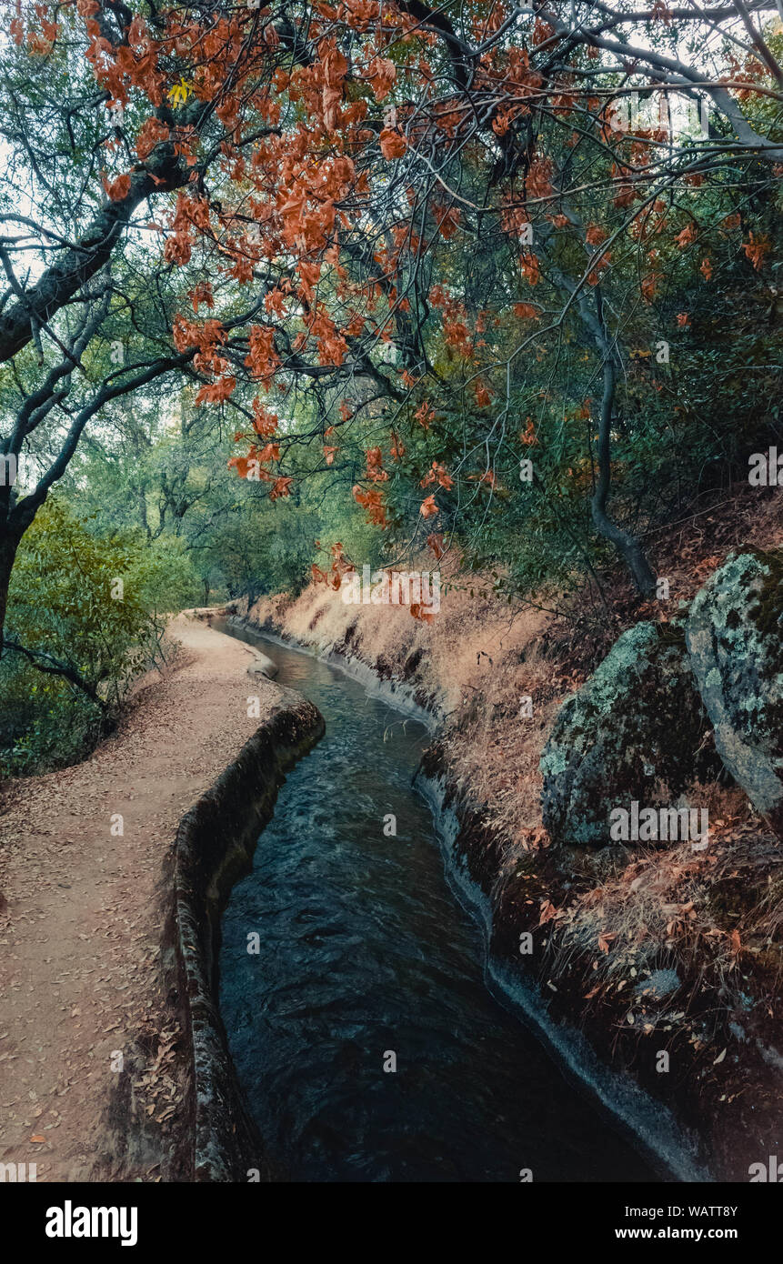 Artificial man made waterfall hi-res stock photography and images - Alamy