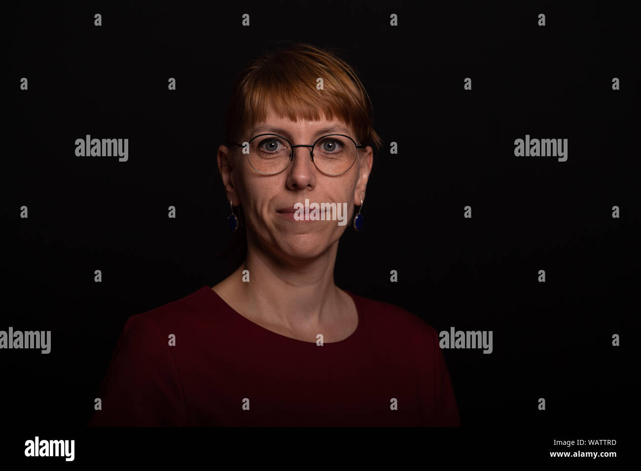 Dresden, Germany. 21st Aug, 2019. Katja Meier, top candidate of Bündnis ...