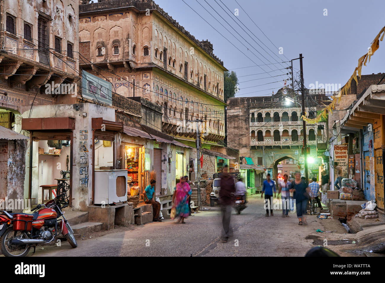 Haveli in Mandawa, Shekhawati Region, Rajasthan, India Stock Photo - Alamy
