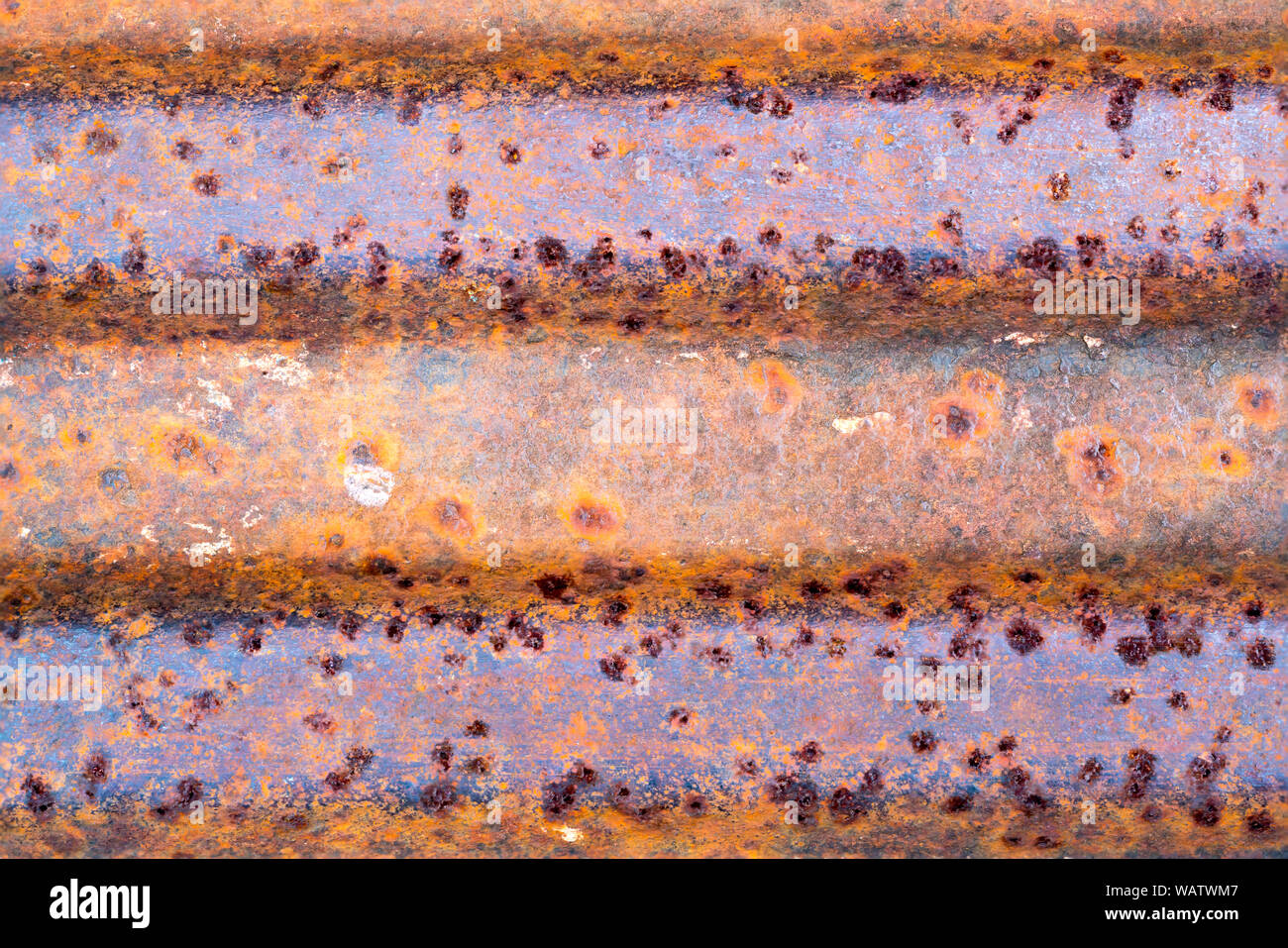 Texture of old abandoned rusty iron sheet background Stock Photo - Alamy