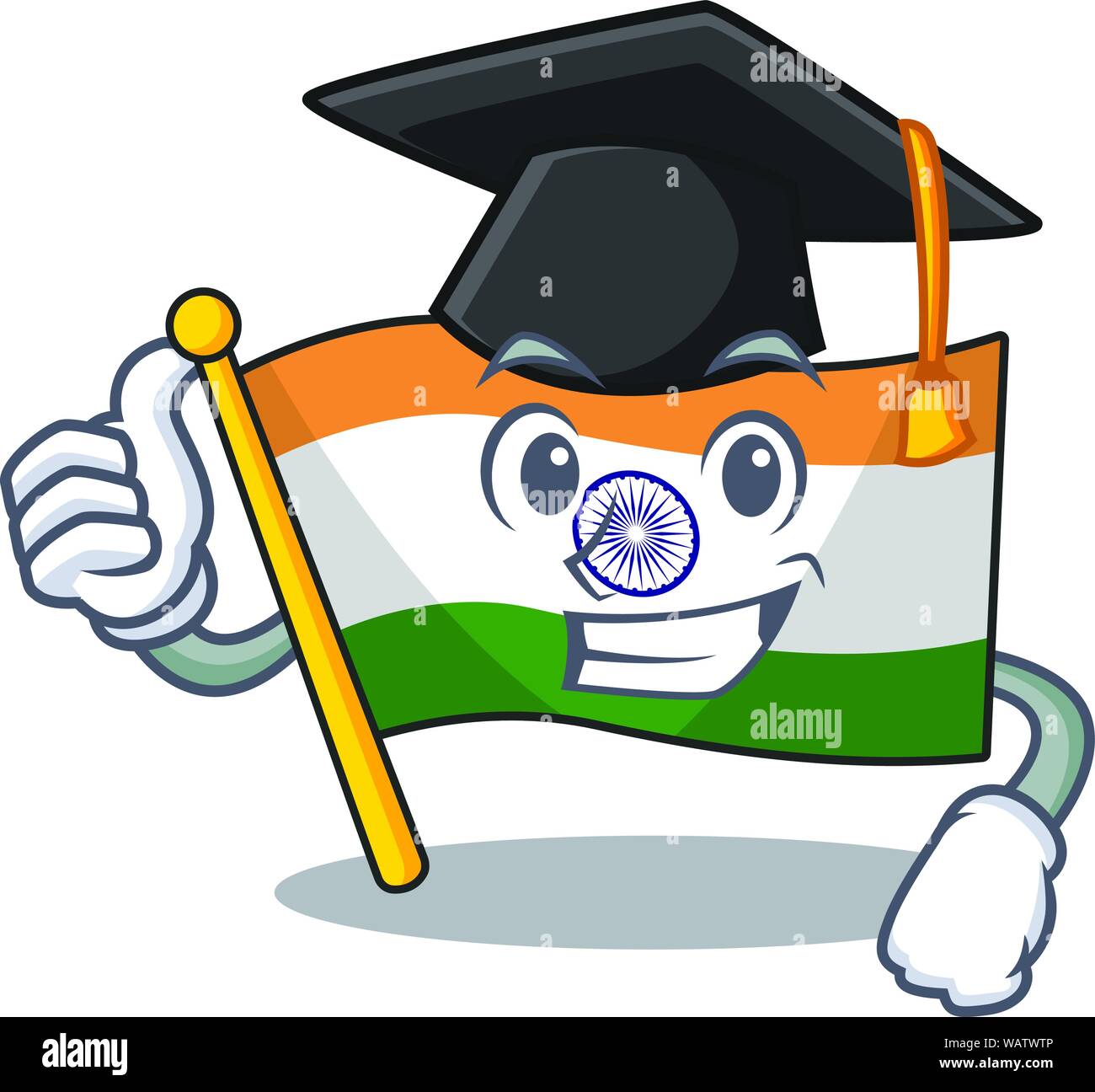 Graduation indian Stock Vector Images - Alamy