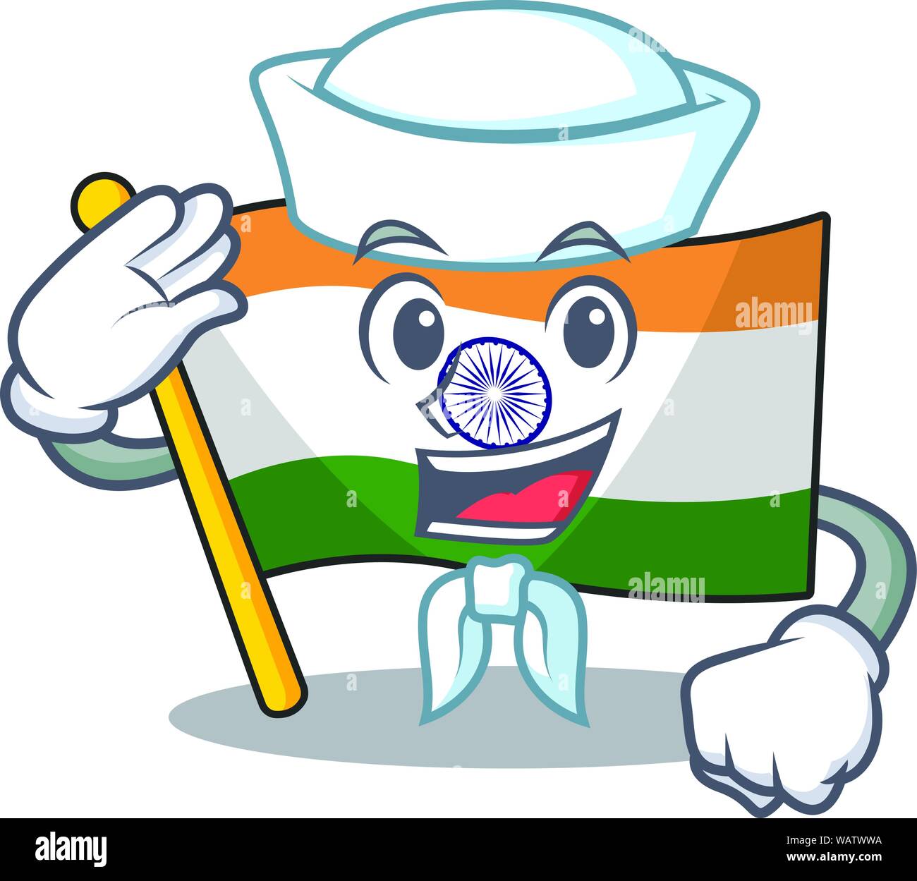 East indian sailor Stock Vector Images - Alamy