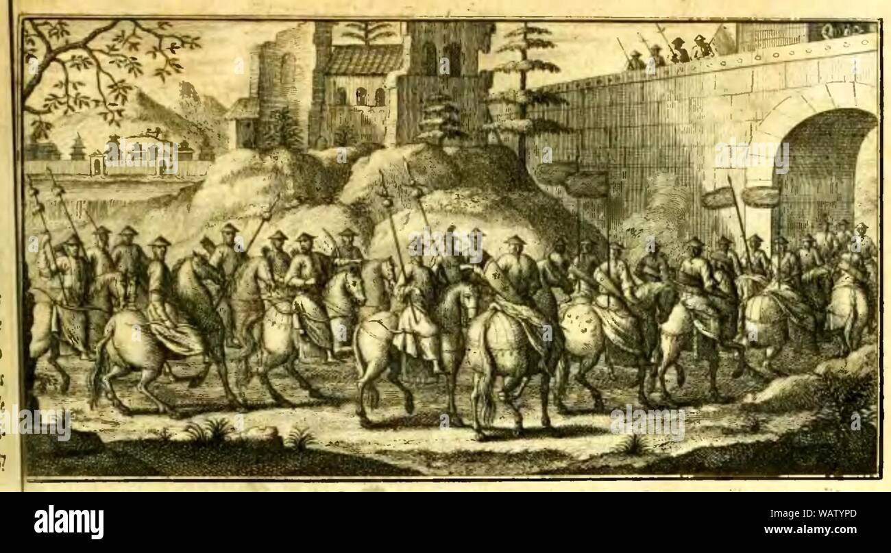 Du Halde - Description de la Chine - Vol 4 page 1 Stock Photo - Alamy