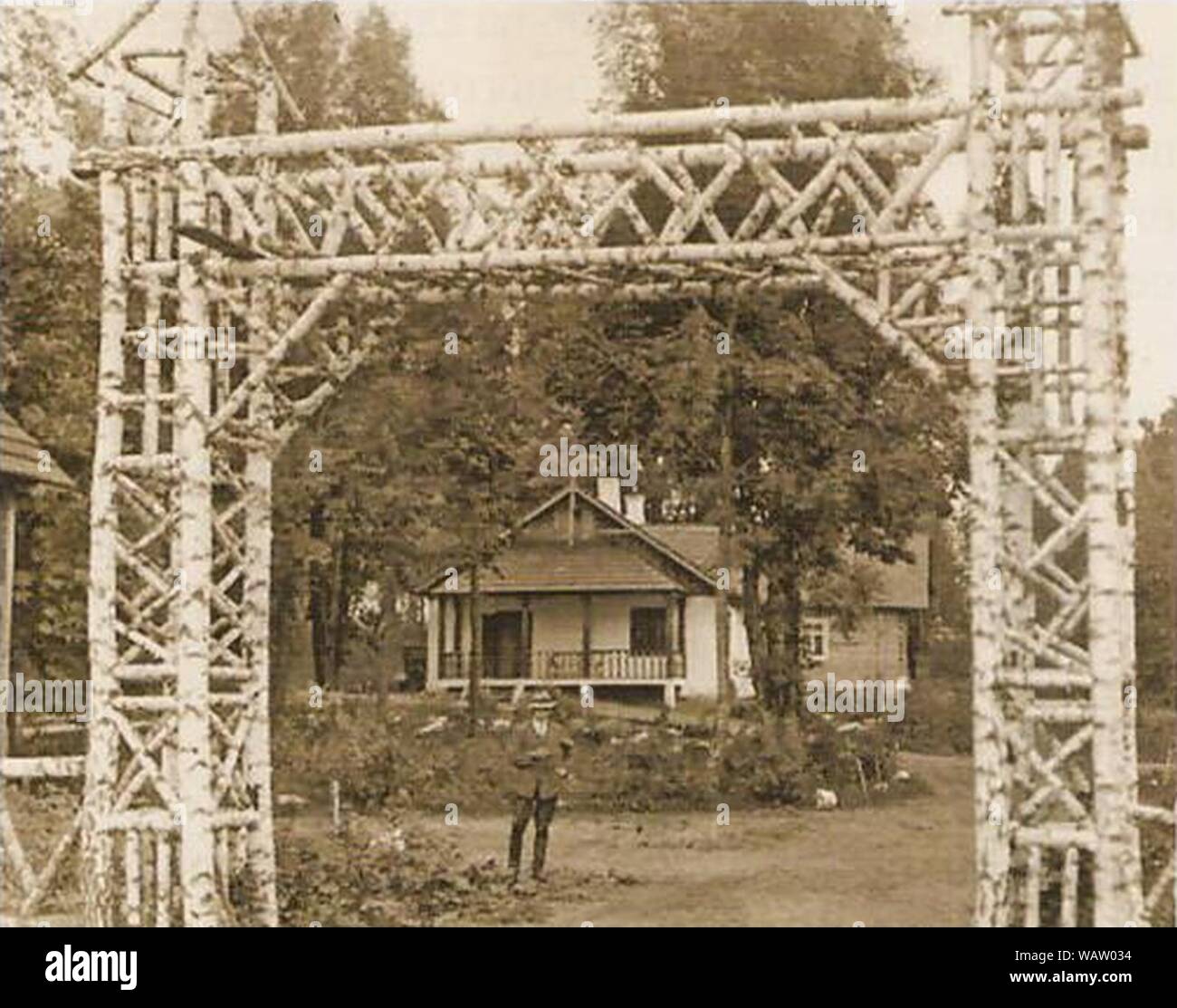Dubava Uładyčanski. Дубава Уладычанскі (1919-39 Stock Photo - Alamy