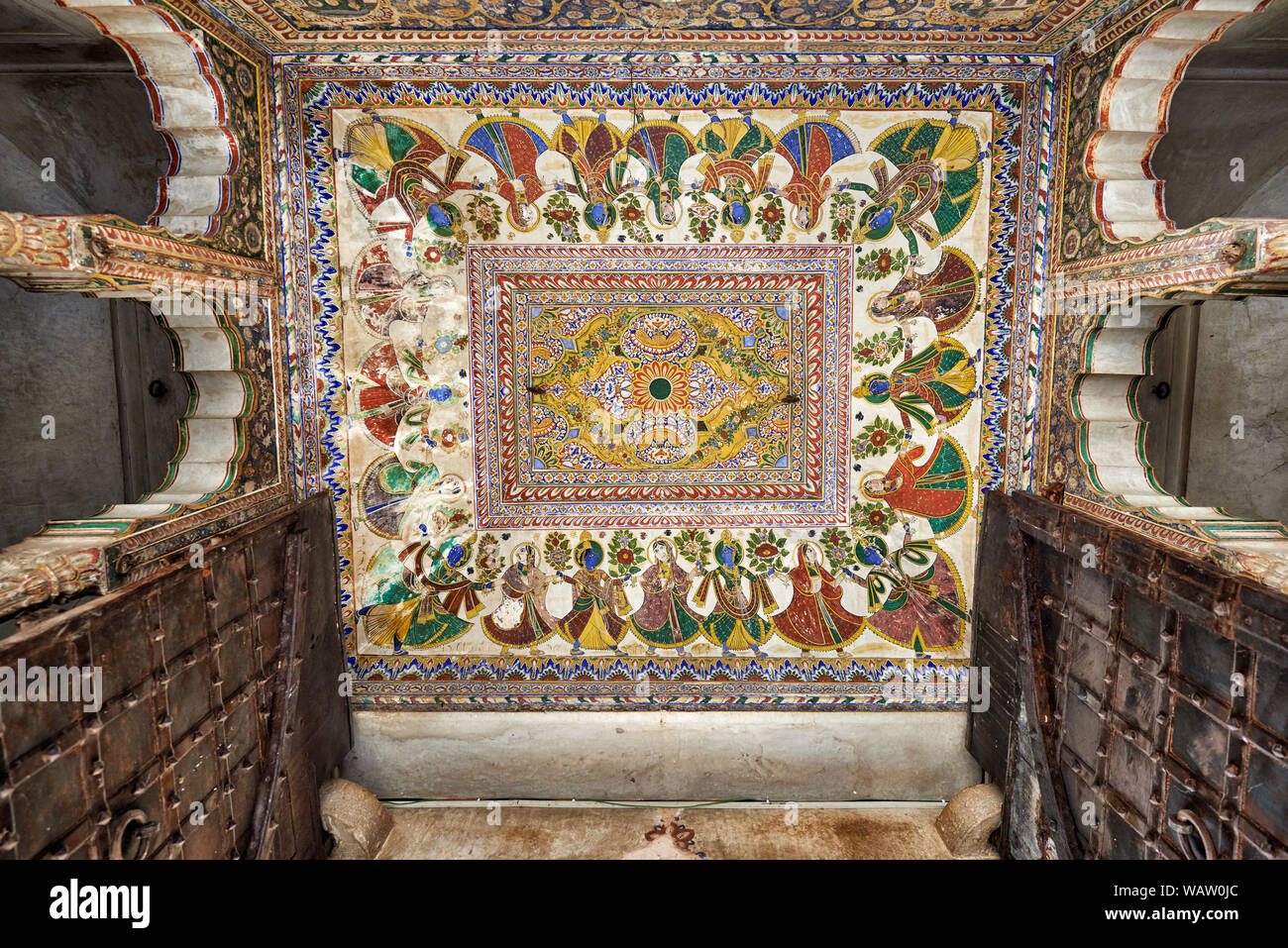 Uattara Haveli, Nawalgarh, Shekhawati Region, Rajasthan, India Stock ...