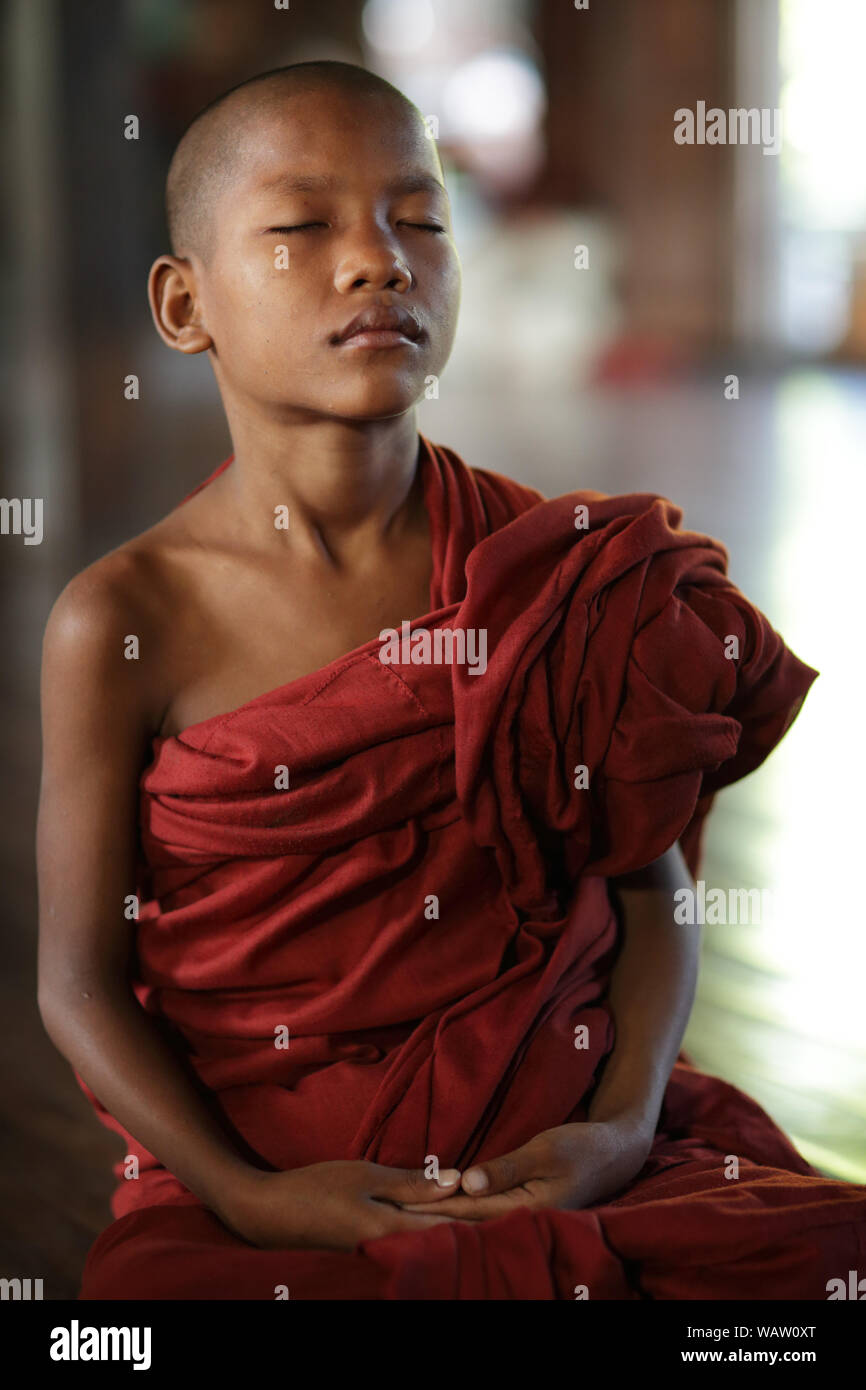 Buddhist monk initiation ceremony in hi-res stock photography and ...