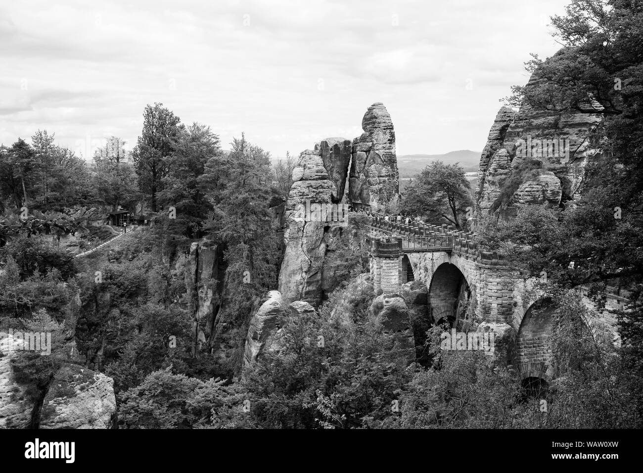 Bastei bridge hi-res stock photography and images - Alamy