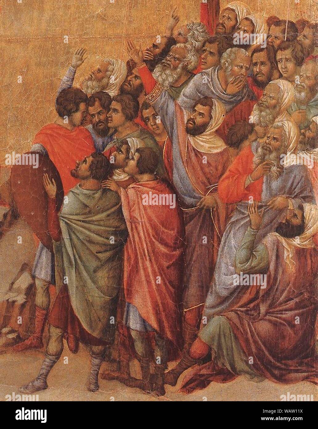 Duccio di Buoninsegna - Crucifix (detail Stock Photo - Alamy