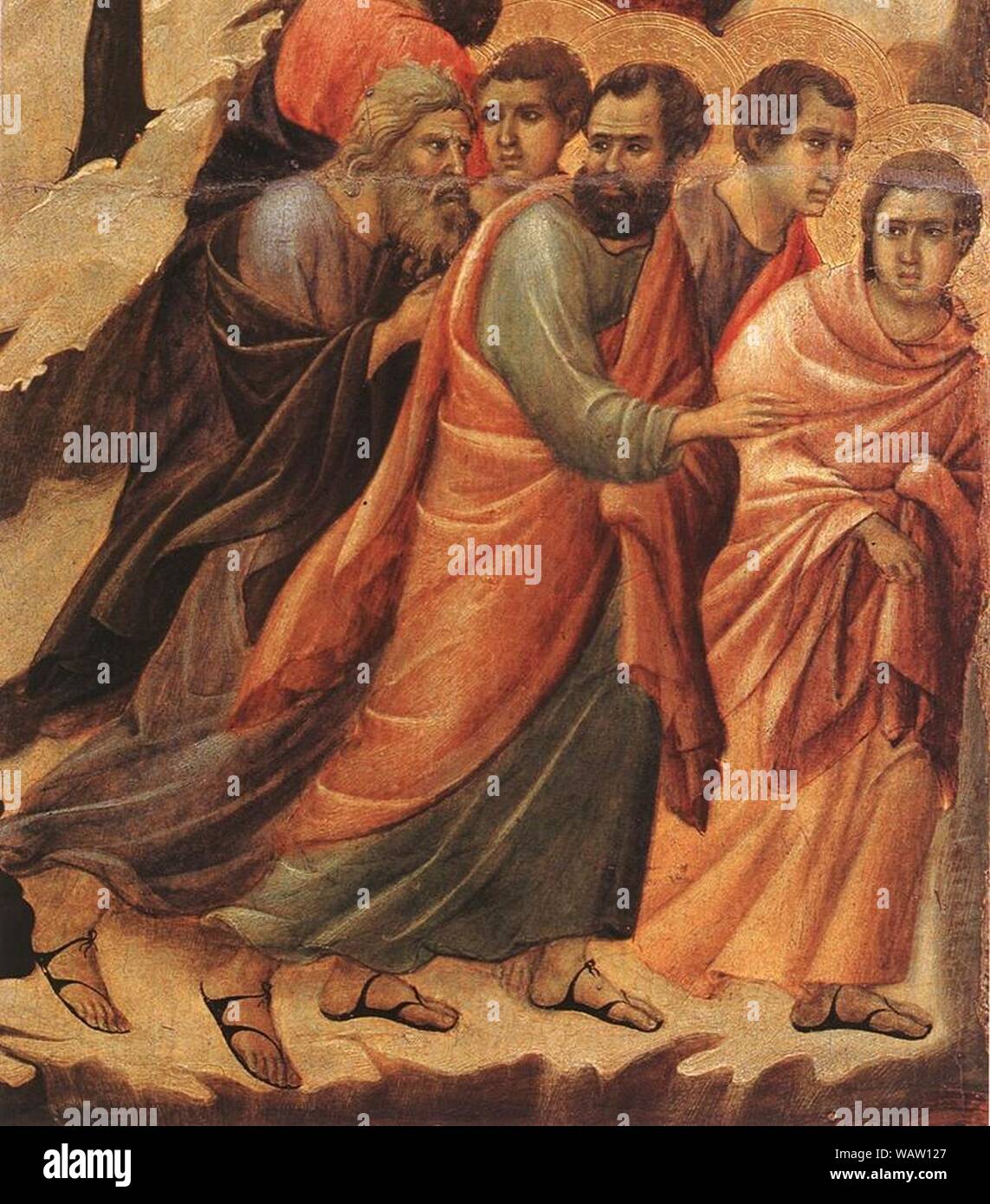 Christ taken prisoner duccio hi-res stock photography and images - Alamy