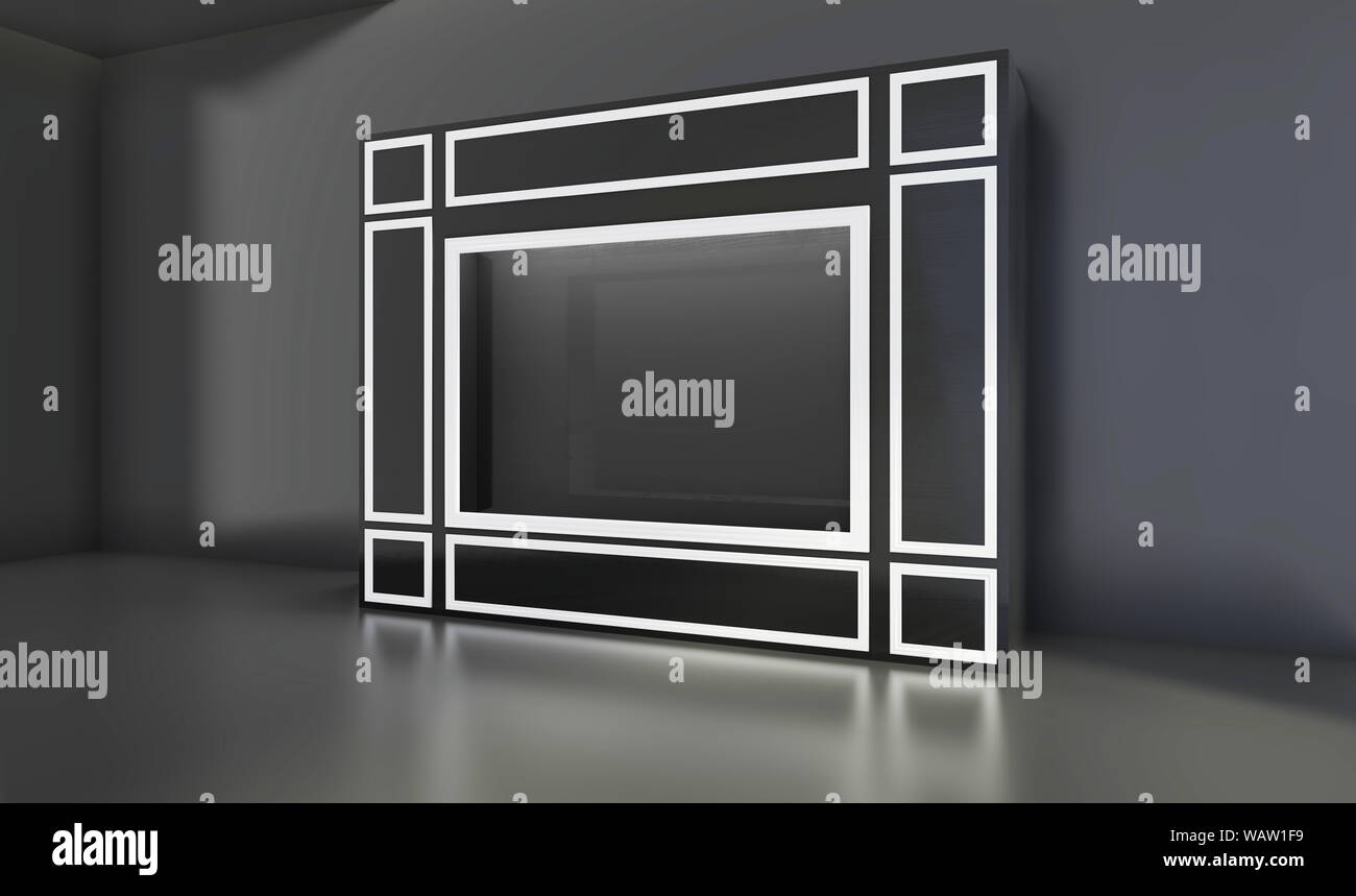 Showcase gallery with lights hi-res stock photography and images - Alamy