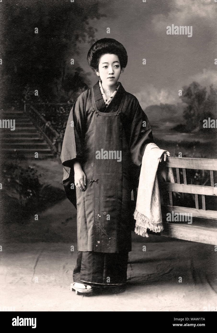 [ 1920s Japan - Japanese Woman in Kimono ] — 23 year old. Japanese ...