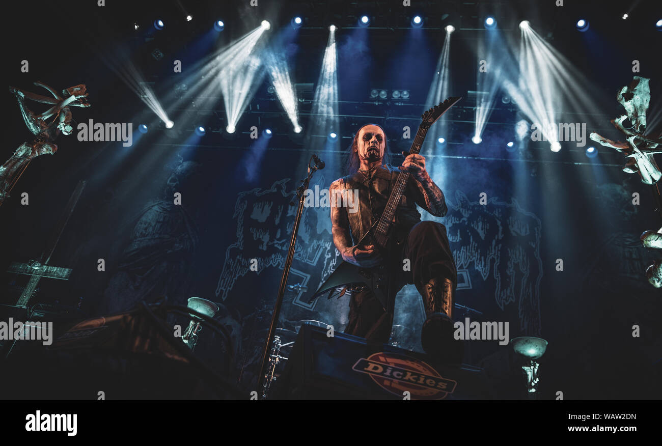 Copenhagen, Denmark. 22nd, June 2019. The Austrian death metal band ...