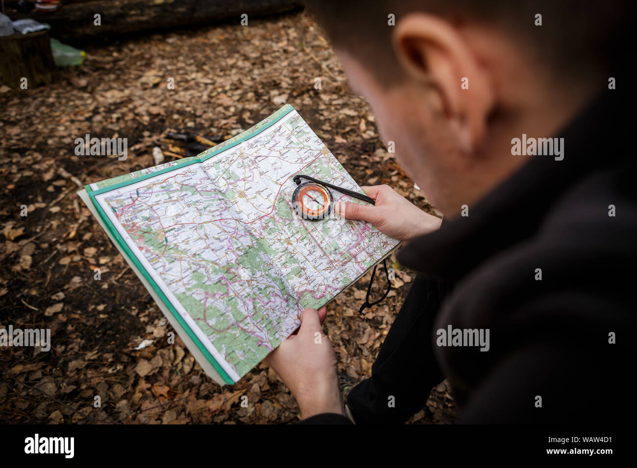 Explore forest map hi-res stock photography and images - Alamy