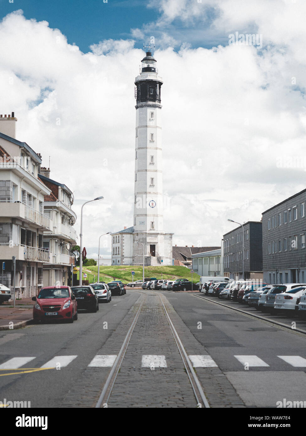 Calais Lighthouse Monuments, North France Stock Photo - Alamy