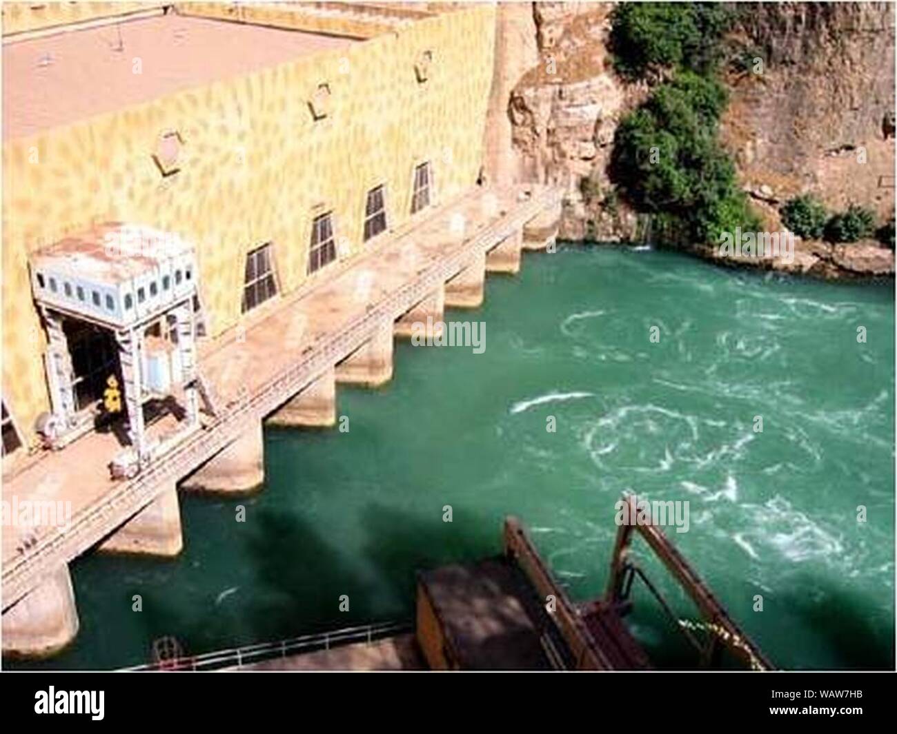 Dukan Dam Power Plant USACE NWD Stock Photo - Alamy