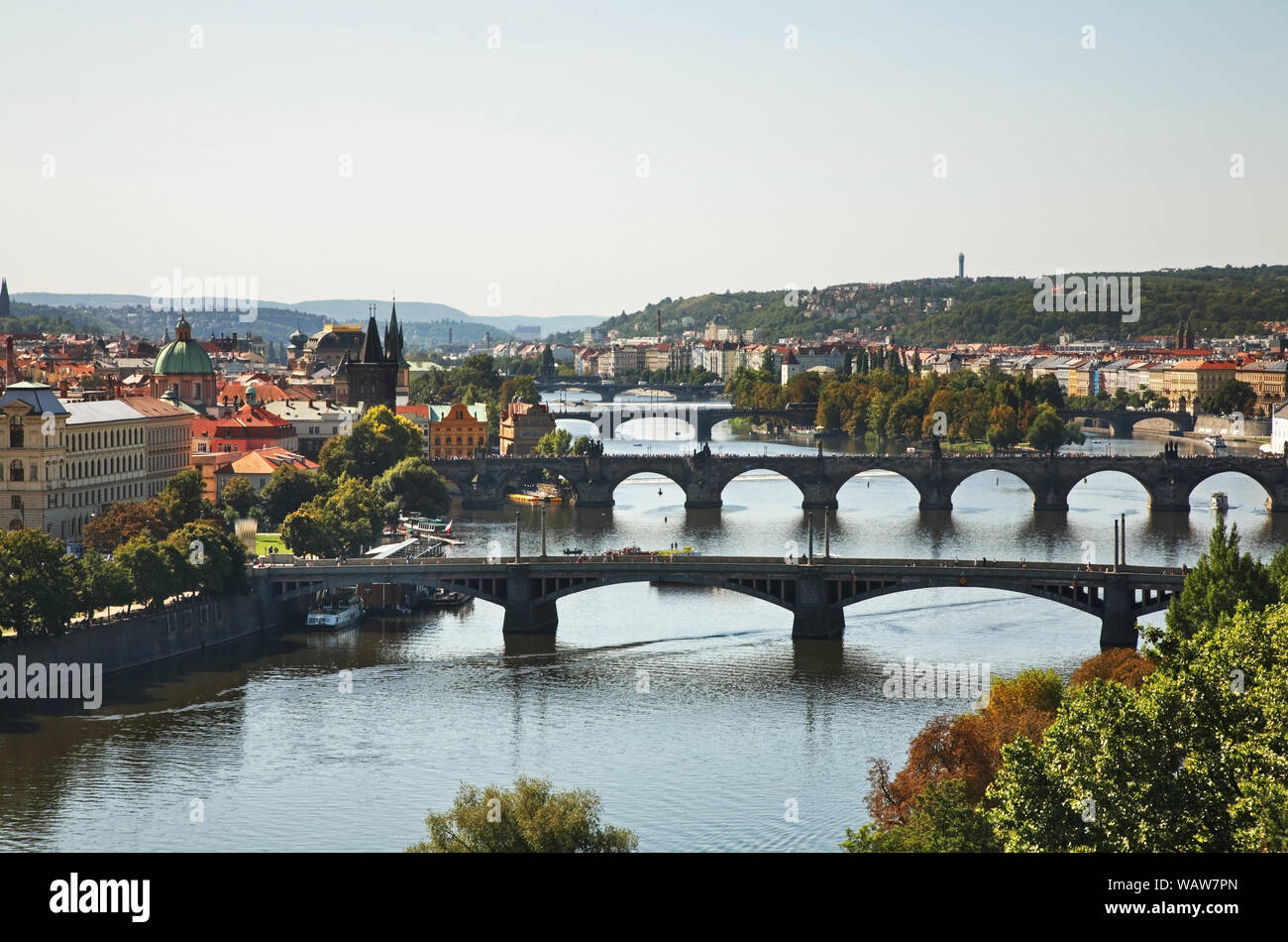 Vltava river historical building hi-res stock photography and images ...
