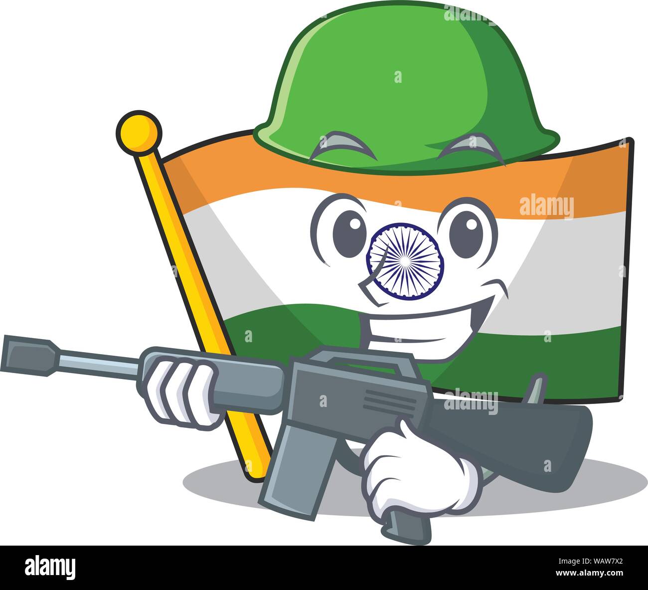Indian Army Cut Out Stock Images & Pictures - Alamy