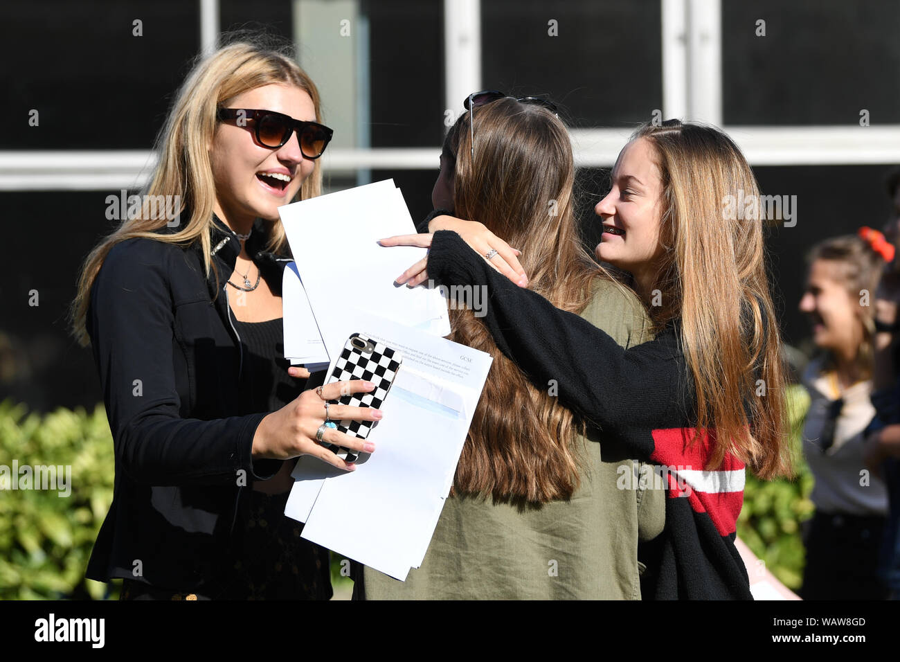 Gcse results norwich school hi-res stock photography and images - Alamy