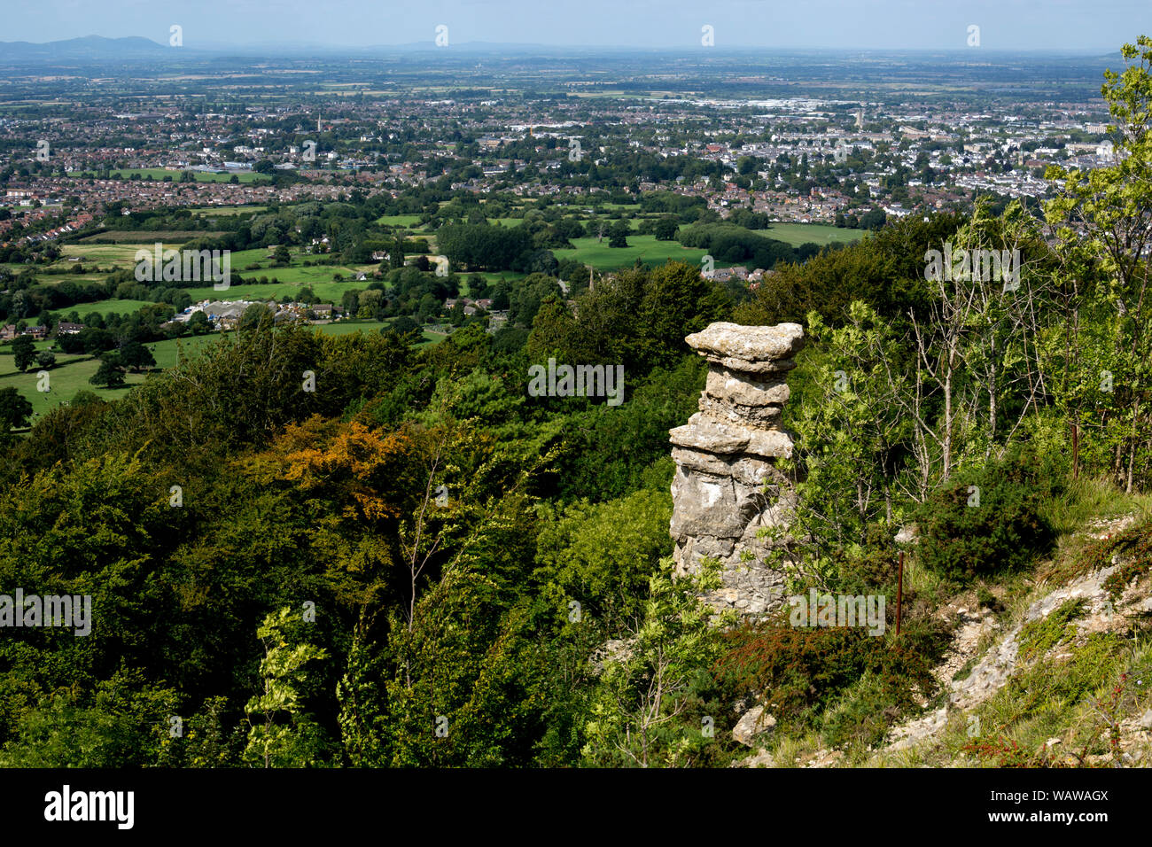 The Devil`s Chimney, Leckhampton Hill, Near Cheltenham, Gloucestershire ...