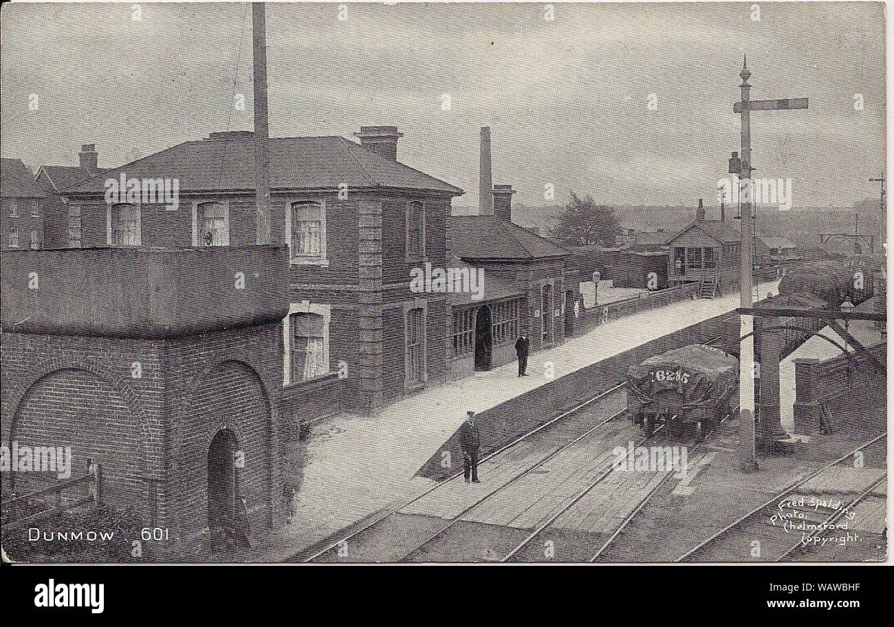 Dunmow railway station hi-res stock photography and images - Alamy