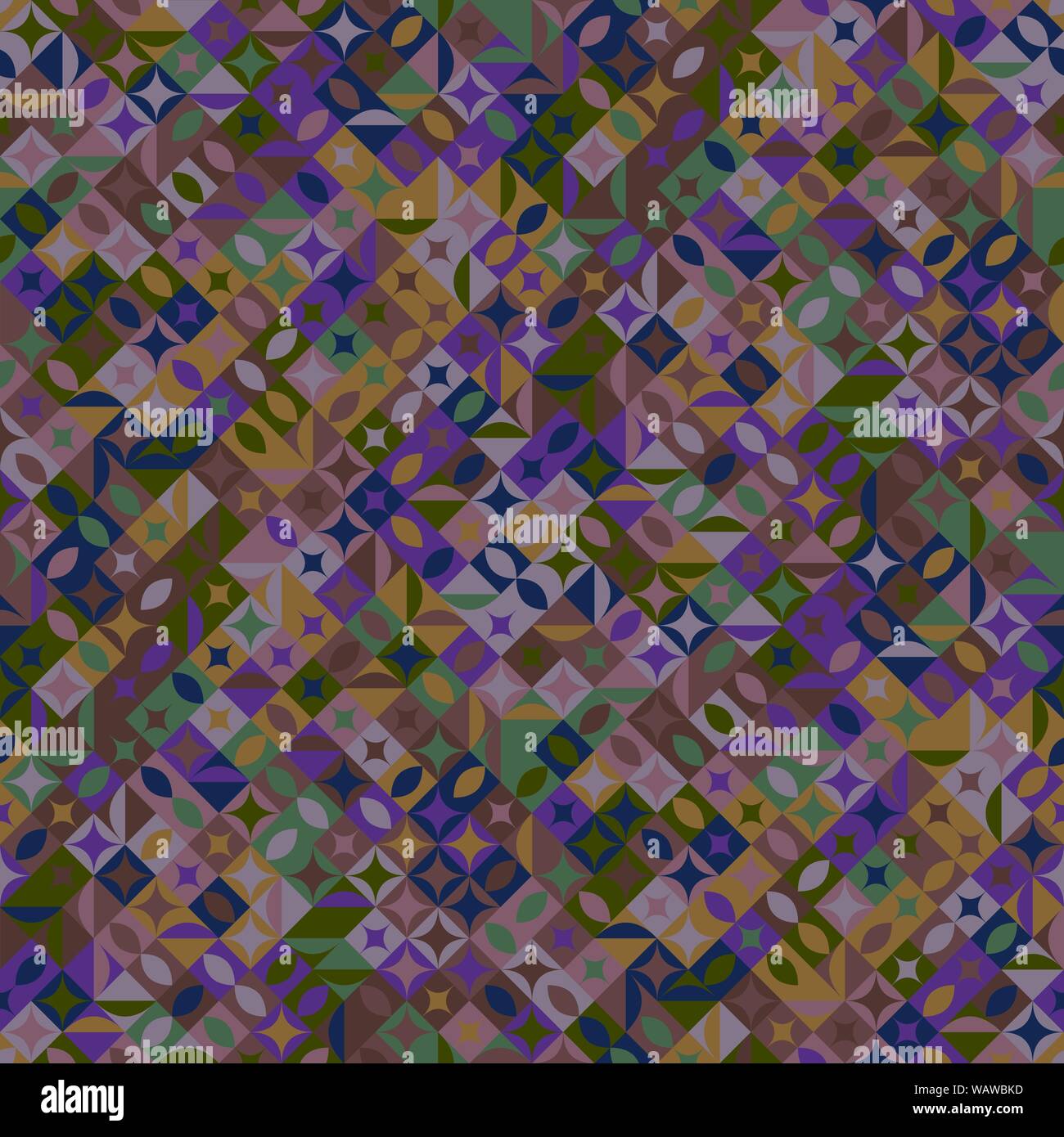 Seamless colorful diagonal geometrical pattern background - abstract vector illustration Stock ...
