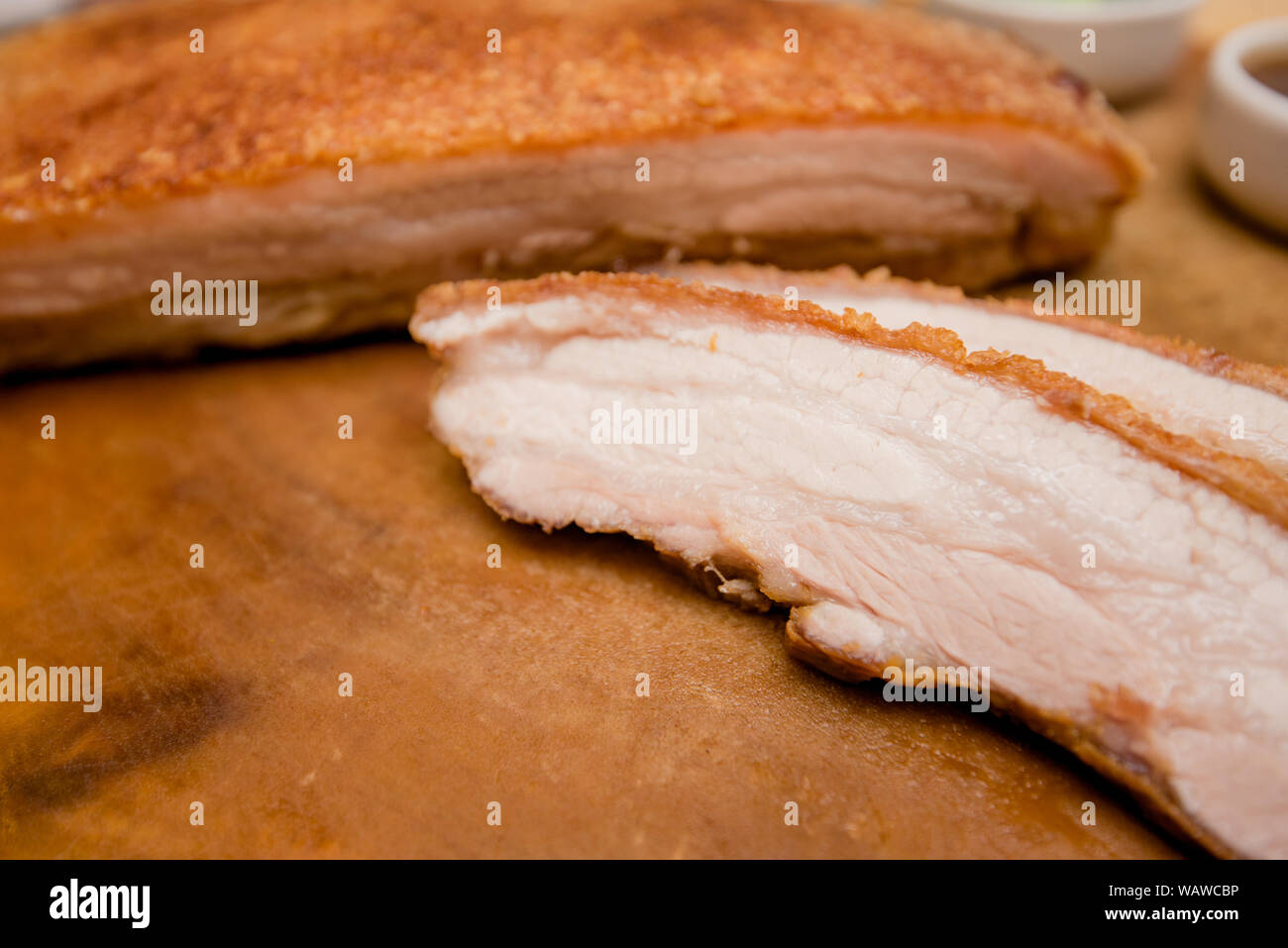 Hong Kong-style roast pork, roast pork, Thai roasted crispy pork, Thai ...