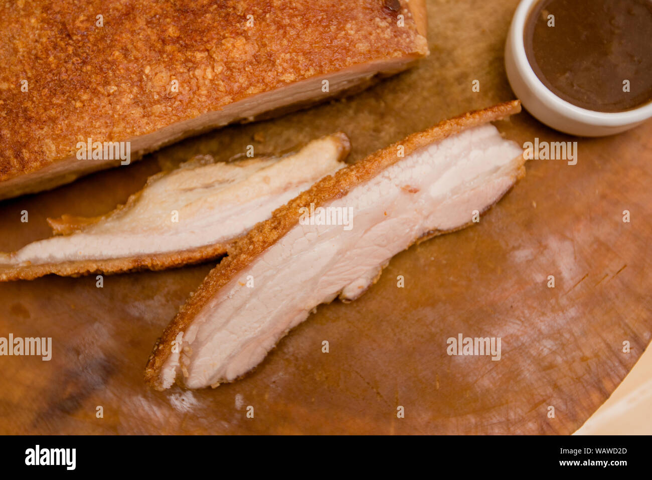 Hong Kong-style roast pork, roast pork, Thai roasted crispy pork, Thai ...