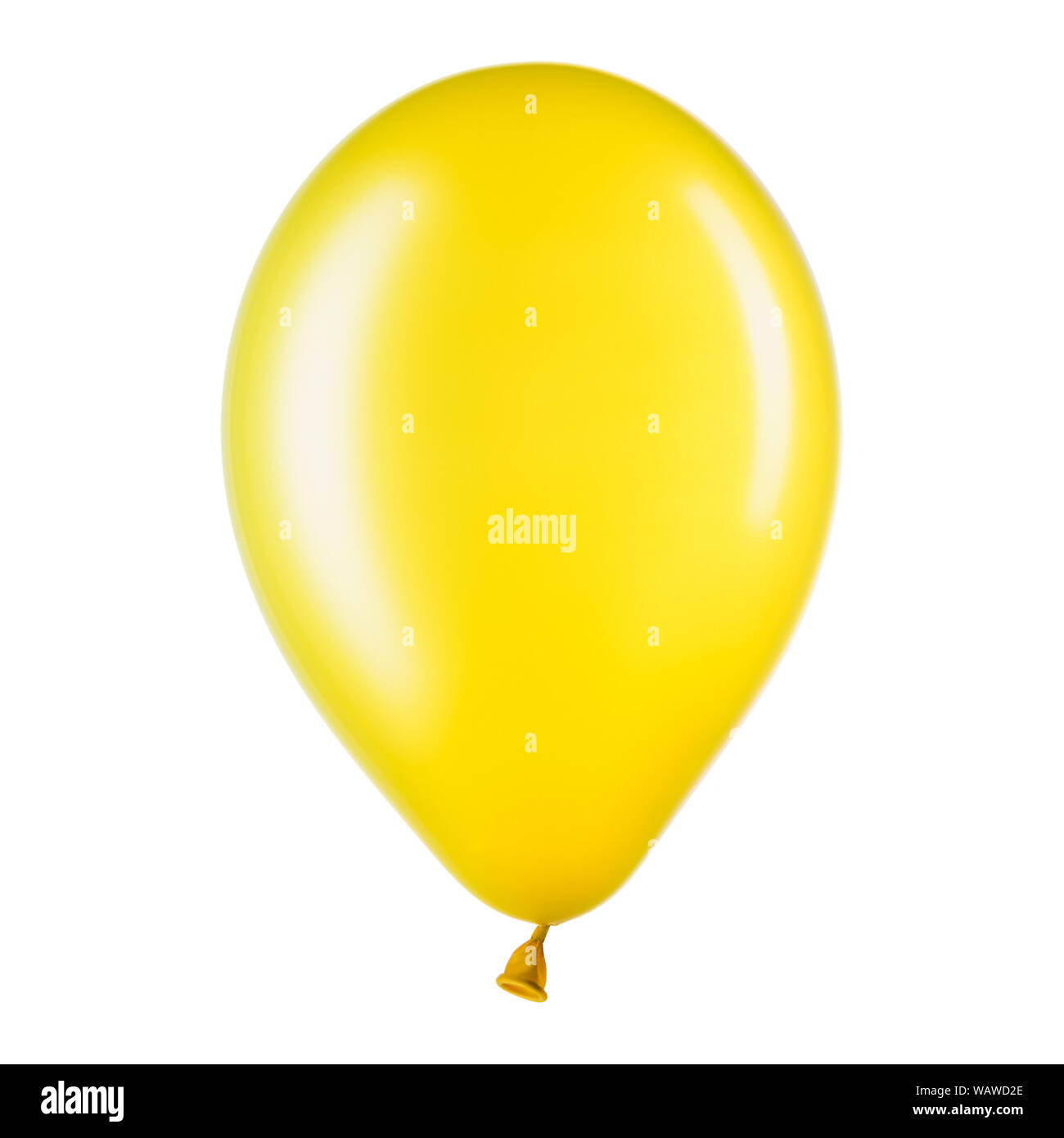 Transparent yellow gold balloon Cut Out Stock Images & Pictures - Alamy